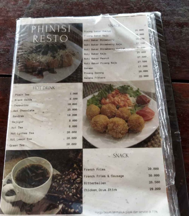 Pinisi Resto dan Glamping Lakeside Ciwidey: Tiket Masuk, Menu & Harga ...